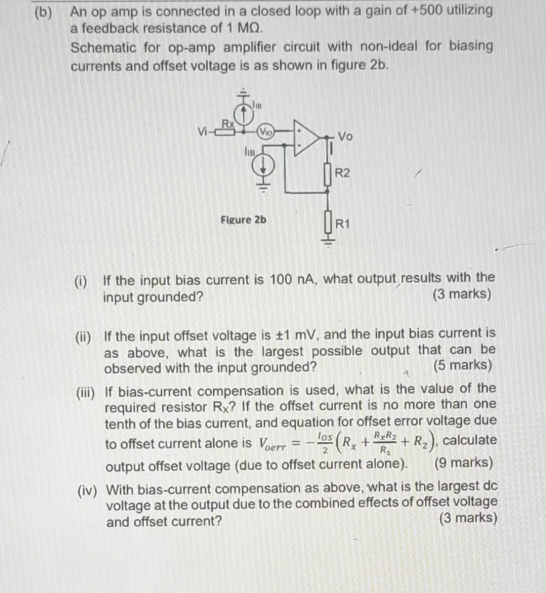 a. Use superposition to derive an expression: (i) For | Chegg.com