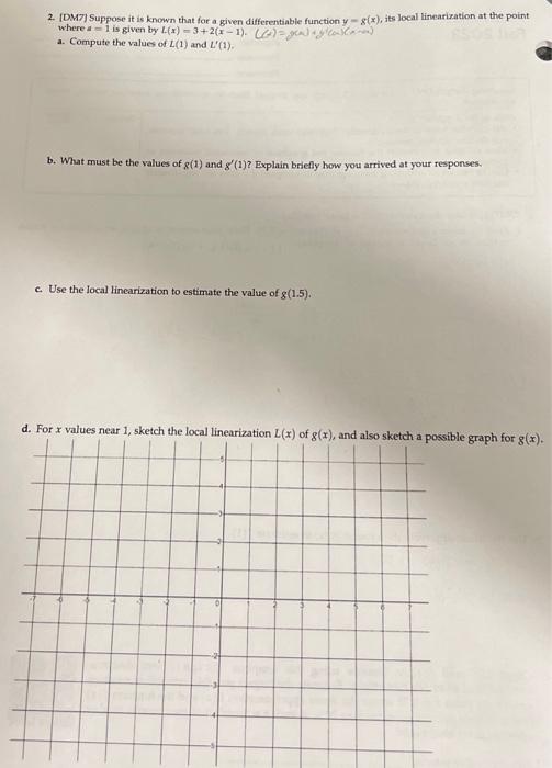 Solved 2. [DM7] Suppose it is known that for a given | Chegg.com