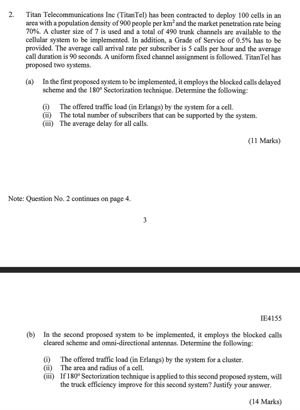Solved 2. ﻿Titan Telecommunications Inc (TitanTel) ﻿has been | Chegg.com