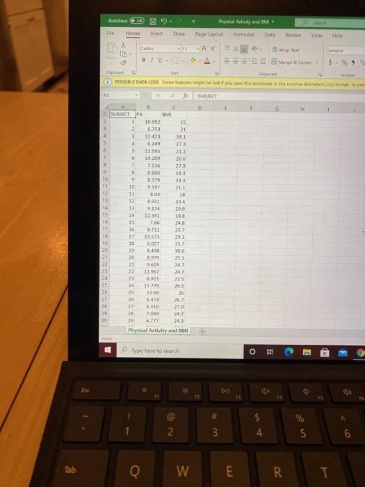 Solved 1. Decrease in physical activity is considered to be | Chegg.com
