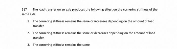 Solved i would like to understand how the cornering | Chegg.com