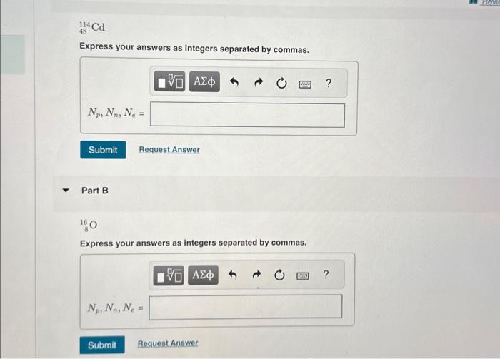 Solved Express your answers as integers separated by commas. | Chegg.com
