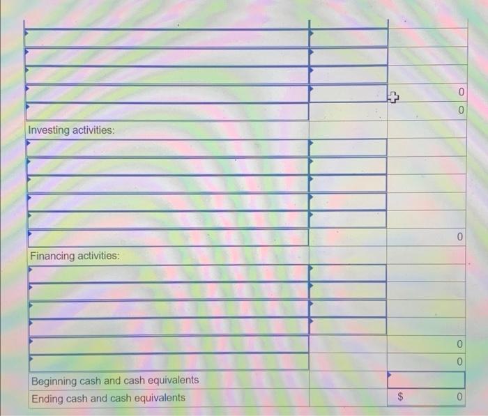 Solved Problem 15-11 (Algo) Missing Data; Statement of Cash | Chegg.com