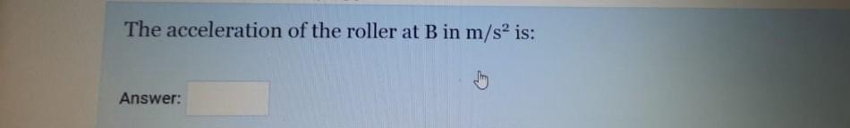 Solved The Motion Of The Equilateral Triangular Plate Abc Of