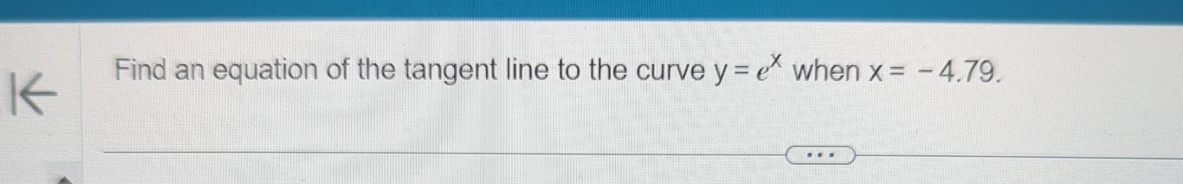 Solved Find an equation of the tangent line to the curve | Chegg.com