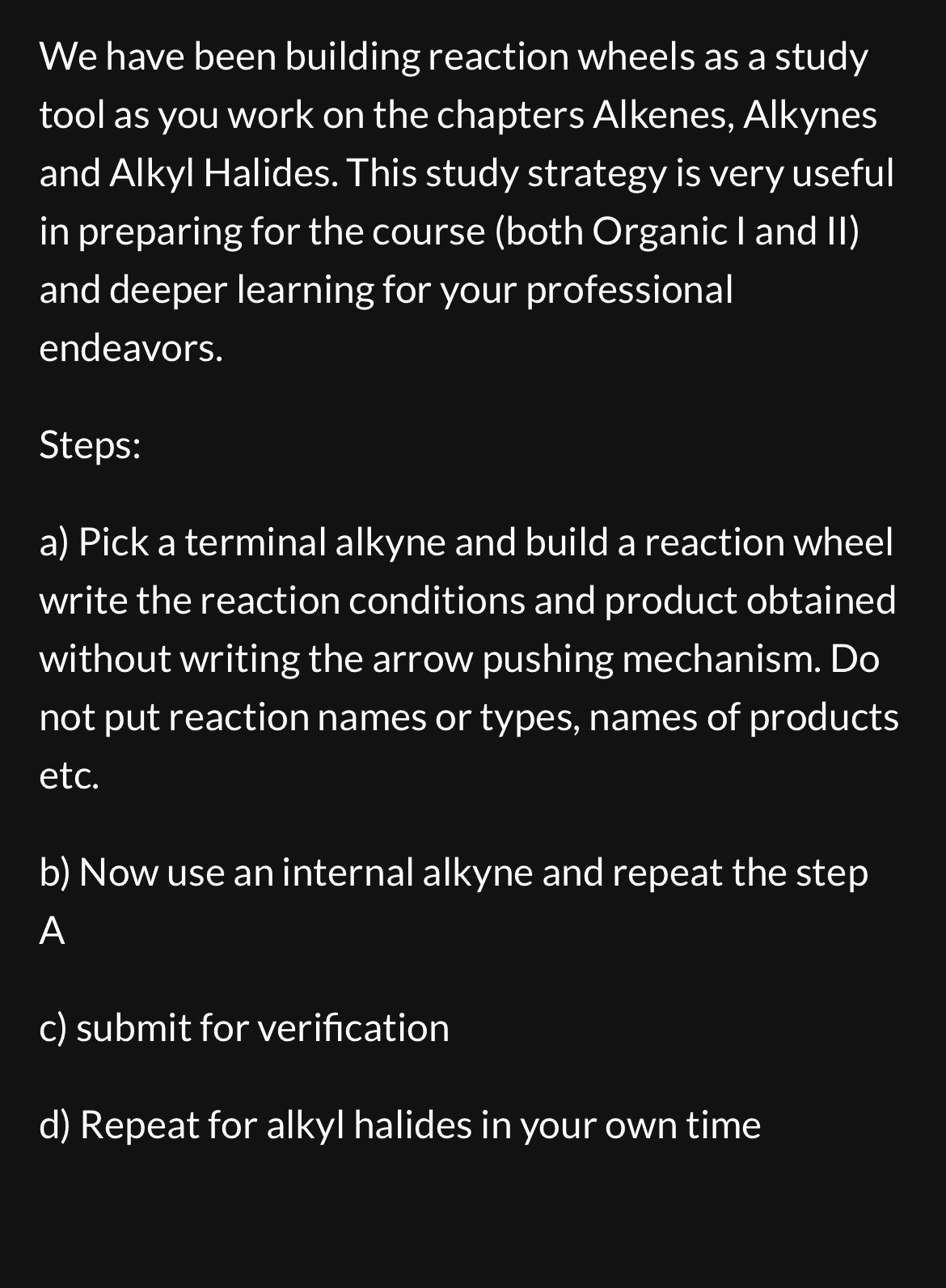 We have been building reaction wheels as a study tool | Chegg.com