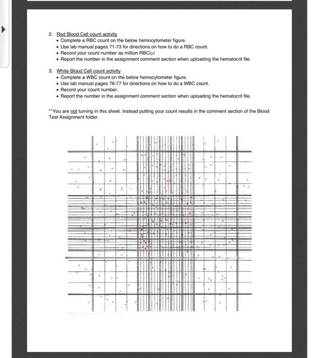Blood Lab Assignment This homework requires you to | Chegg.com