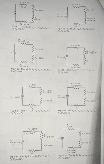 Solved V = 8 kV Fig. 3-18 V = 25 V + Fig. 3-20 + V 40 V 3 | Chegg.com