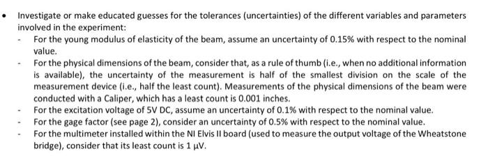 Solved pls solve for the uncertainties of each | Chegg.com