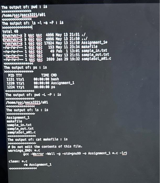 Solved should give the output like sample given below when | Chegg.com