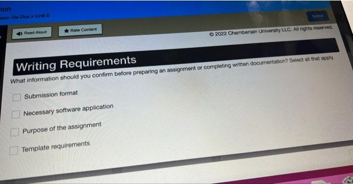 Solved Writing Requirements What information should you | Chegg.com