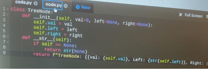 Given a binary tree where each TreeNode has an | Chegg.com