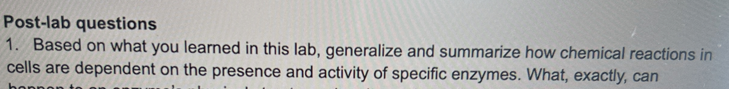 Solved Based on what you learned in this lab, generalize and | Chegg.com