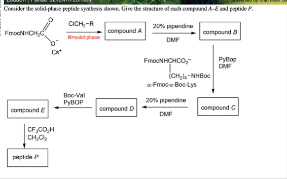 Solved Consider the solid-phase peptide synthesis shown. | Chegg.com