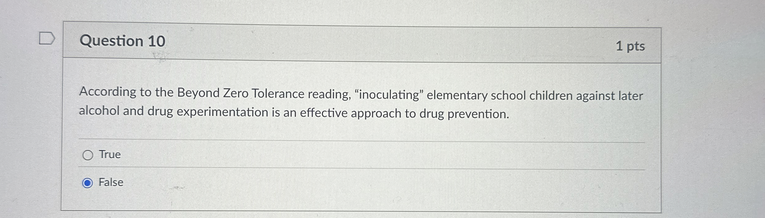 Solved Question 101 ﻿ptsAccording to the Beyond Zero | Chegg.com