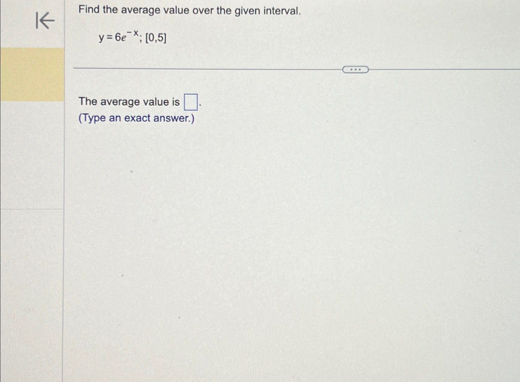 Solved Find the average value over the given | Chegg.com