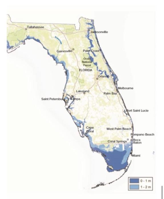 Solved Shrinking Florida What will Florida be like when its | Chegg.com