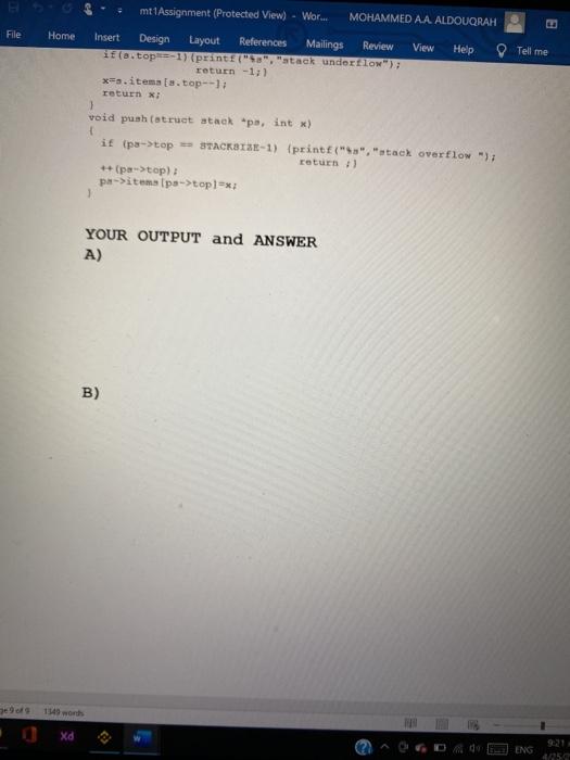 Solved 6)(10 points) Each student initialize different | Chegg.com