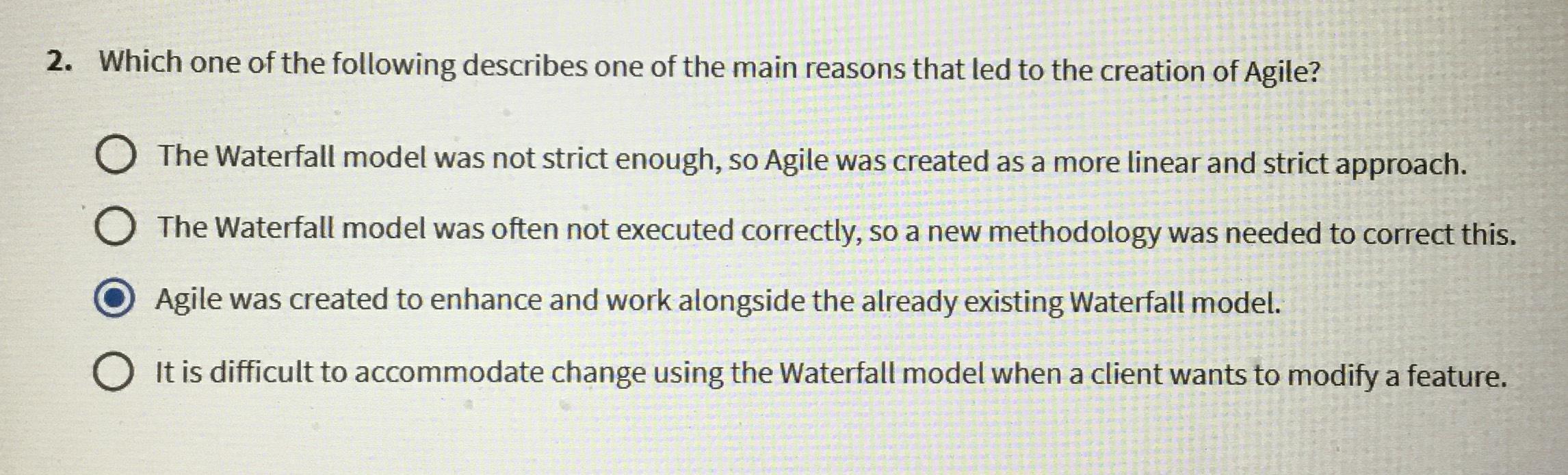 Solved Which one of the following describes one of the main | Chegg.com