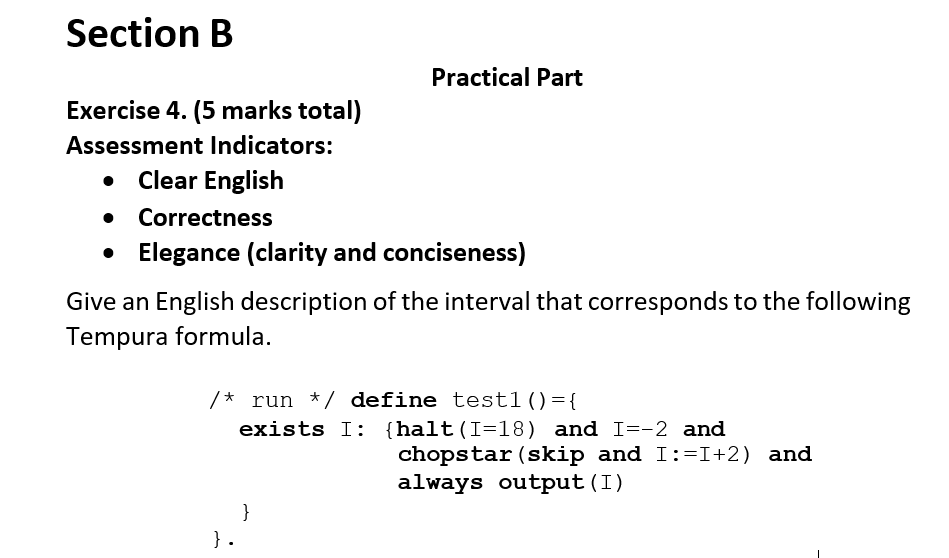 Solved Section BPractical PartExercise 4. (5 ﻿marks | Chegg.com
