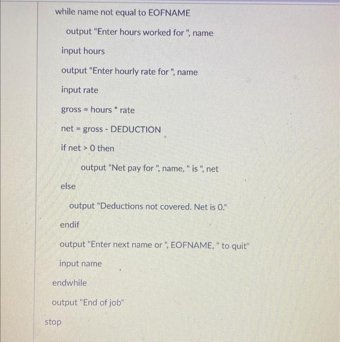 Solved Given the following information: The program prompts | Chegg.com