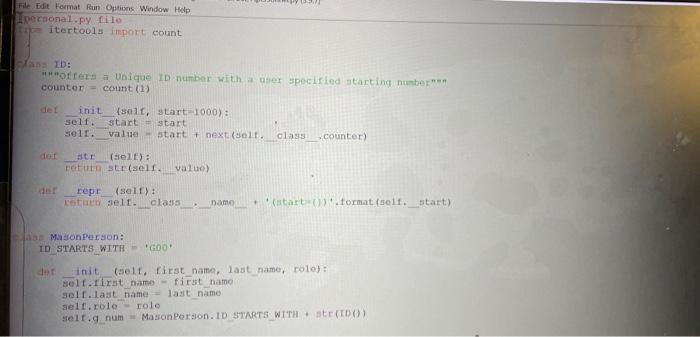Solved Prob 4: Exceptions, Modules & Packages This | Chegg.com