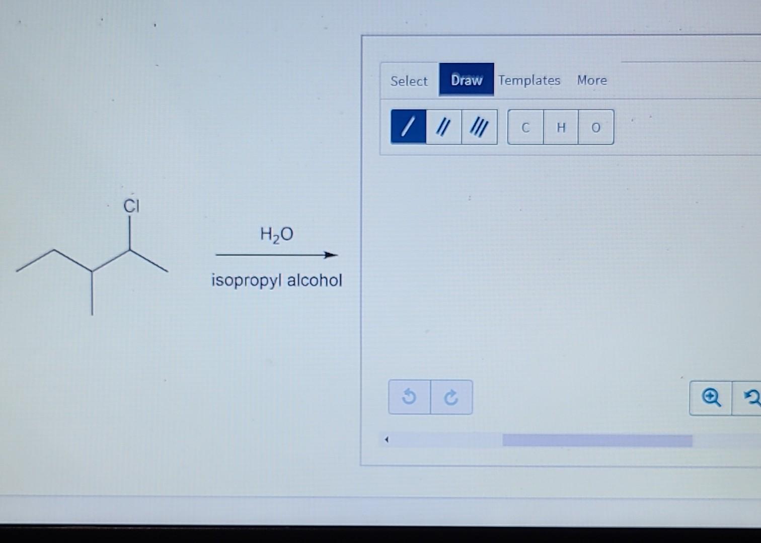 Solved H2O isopropyl alcohol | Chegg.com