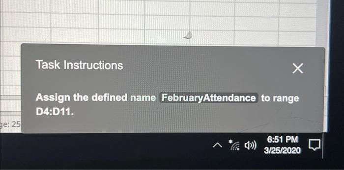 Workshop Attendance Task Instructions Assign the | Chegg.com