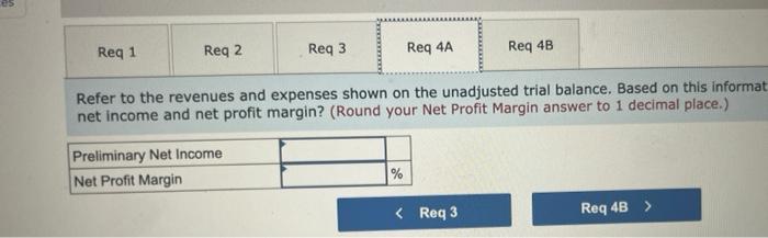 Solved using this table, what is the preliminary net income | Chegg.com