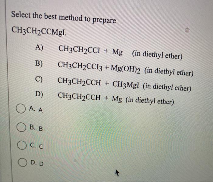 Solved What is the major organic product of the reaction | Chegg.com