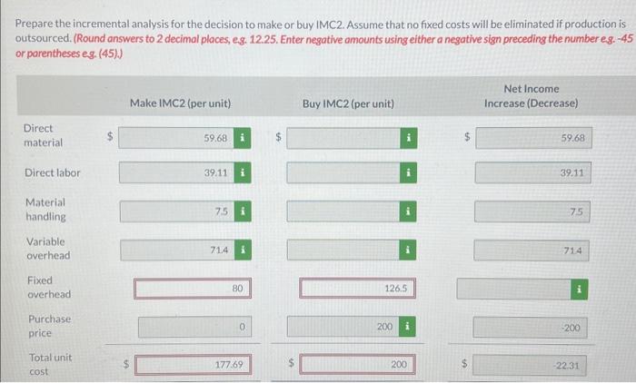 Solved Innova uses 1,100 units of the component IMC2 every | Chegg.com