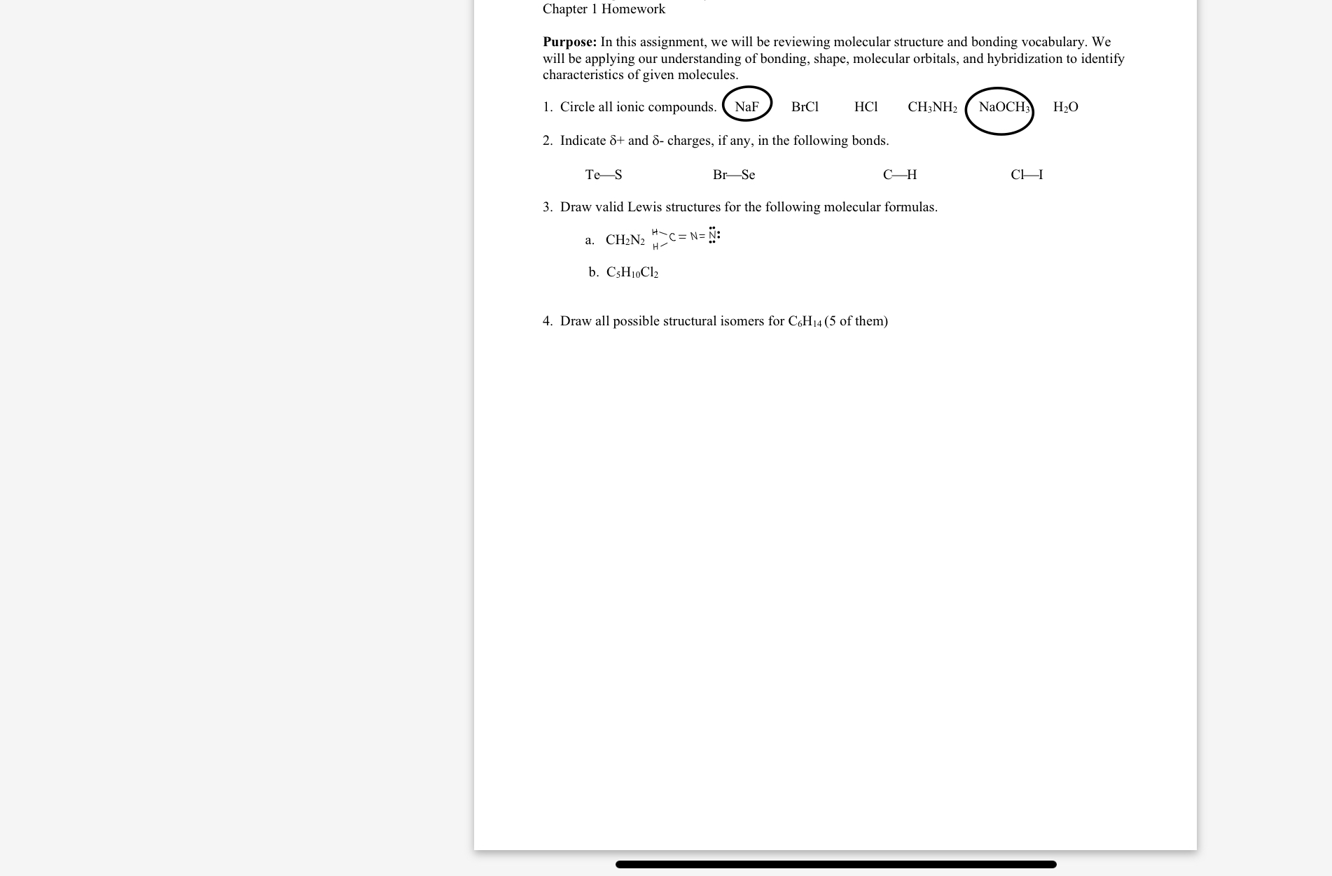 Solved Chapter 1 ﻿HomeworkPurpose: In this assignment, we | Chegg.com