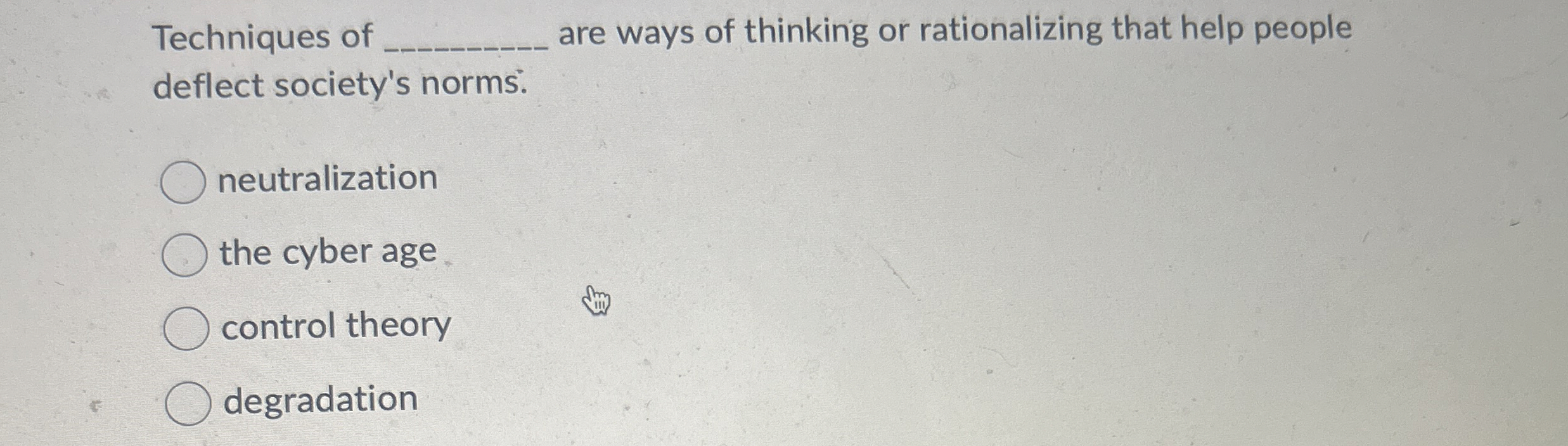 Solved Techniques of ﻿are ways of thinking or | Chegg.com