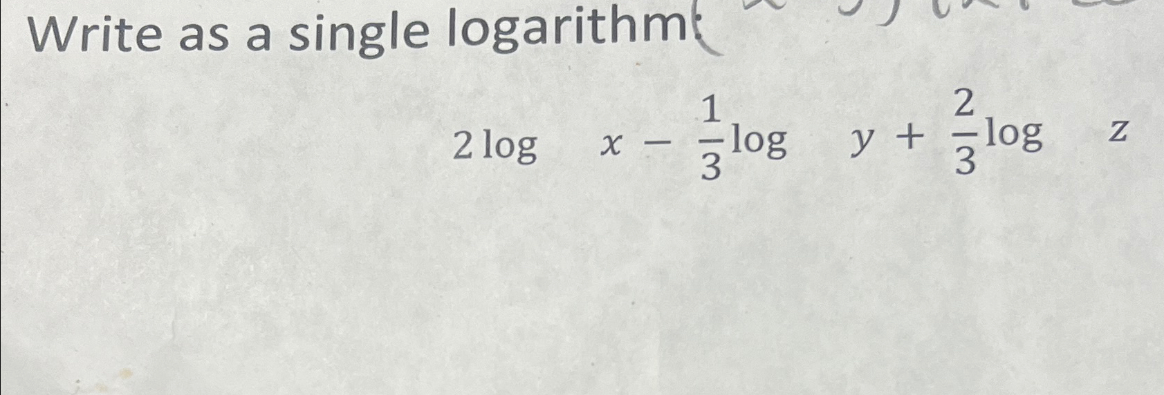 Solved Write as a single | Chegg.com