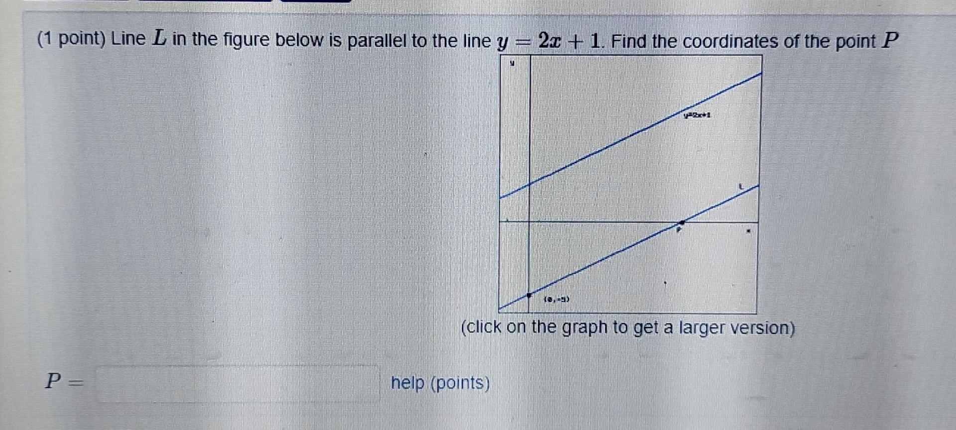 [Solved]: the equation in general form of the line that pass