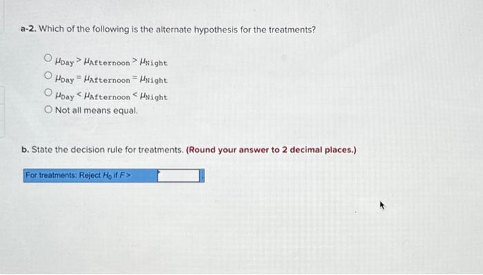 Solved d \& e. Compute SST, SSB, SS total, and SSE and | Chegg.com