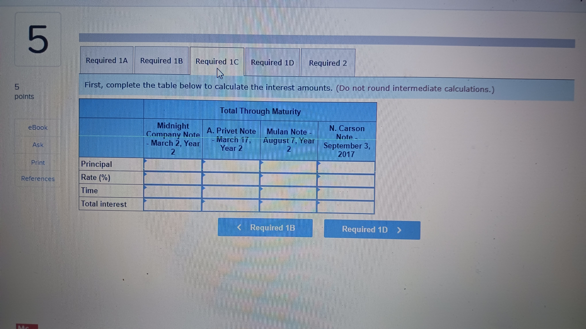 \table[[Required 1A,Required 1B,Required 1C,Required | Chegg.com