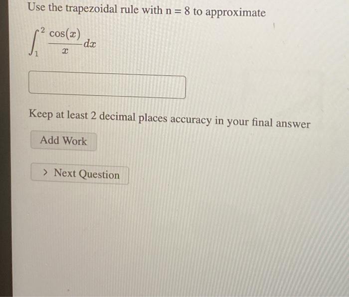 Solved Select the best technique to integrate each function. | Chegg.com