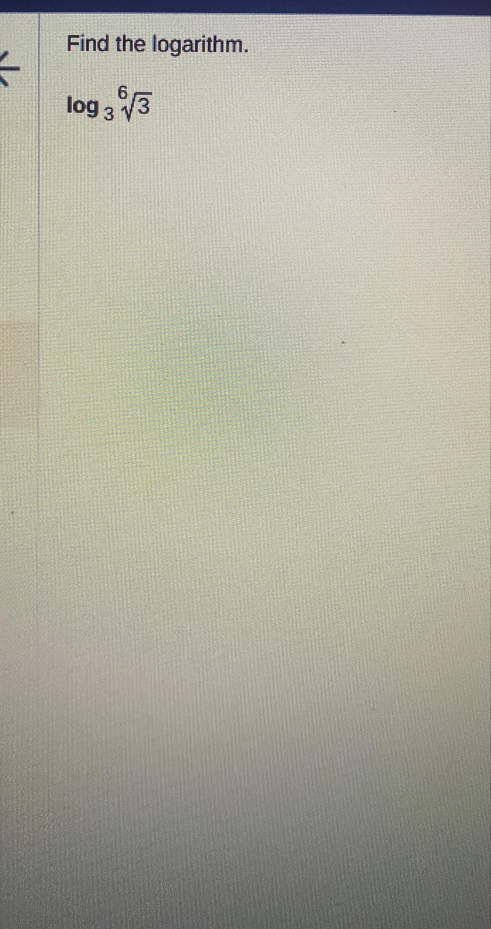 Solved Find the logarithm.log336 | Chegg.com