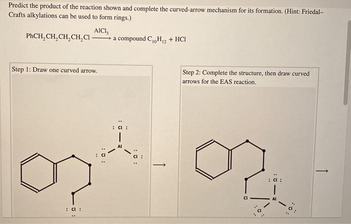 Solved Predict the product of the reaction shown and | Chegg.com