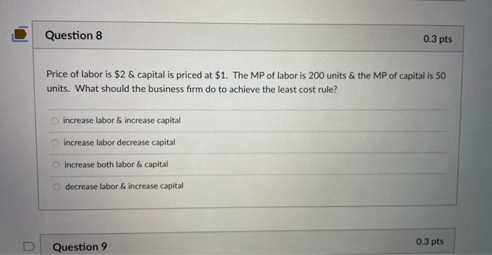 Because of the special-interest-effect less | Chegg.com