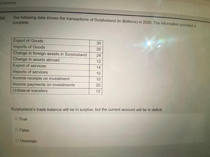 please explain the answer! | Chegg.com