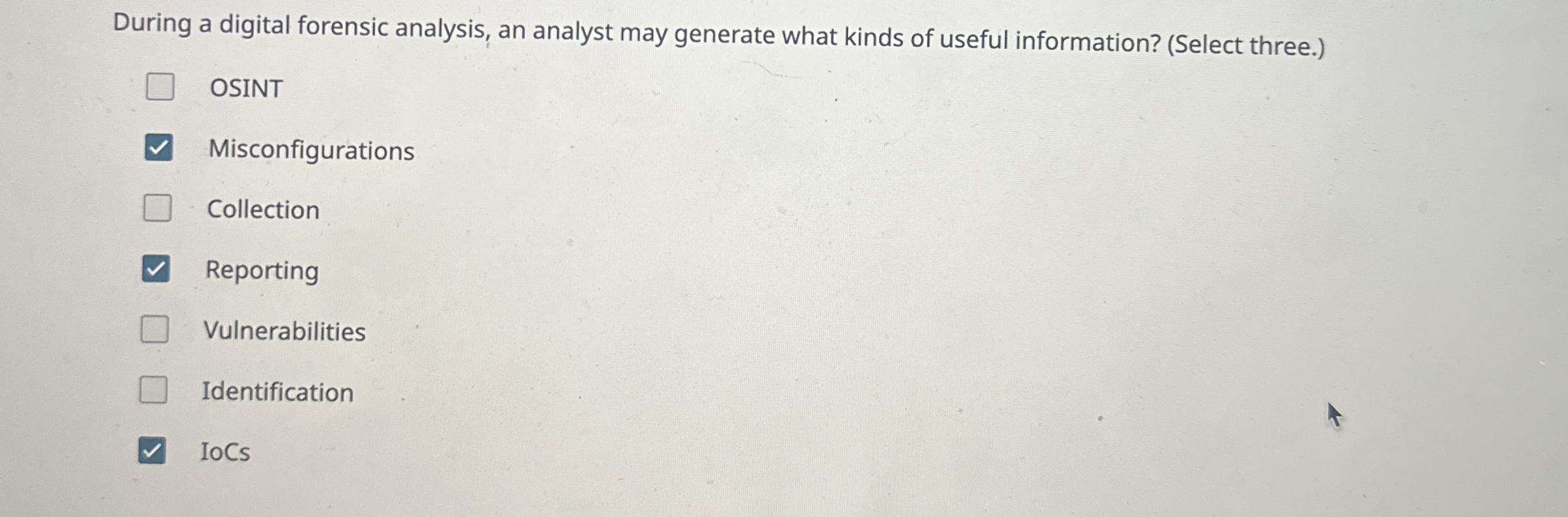Solved During a digital forensic analysis, an analyst may | Chegg.com