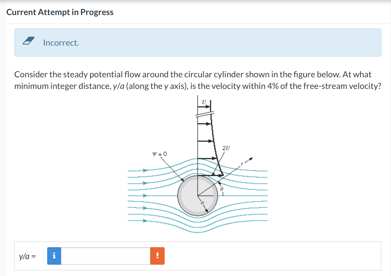 Solved Current Attempt in Progressθ ﻿Incorrect.Consider the | Chegg.com