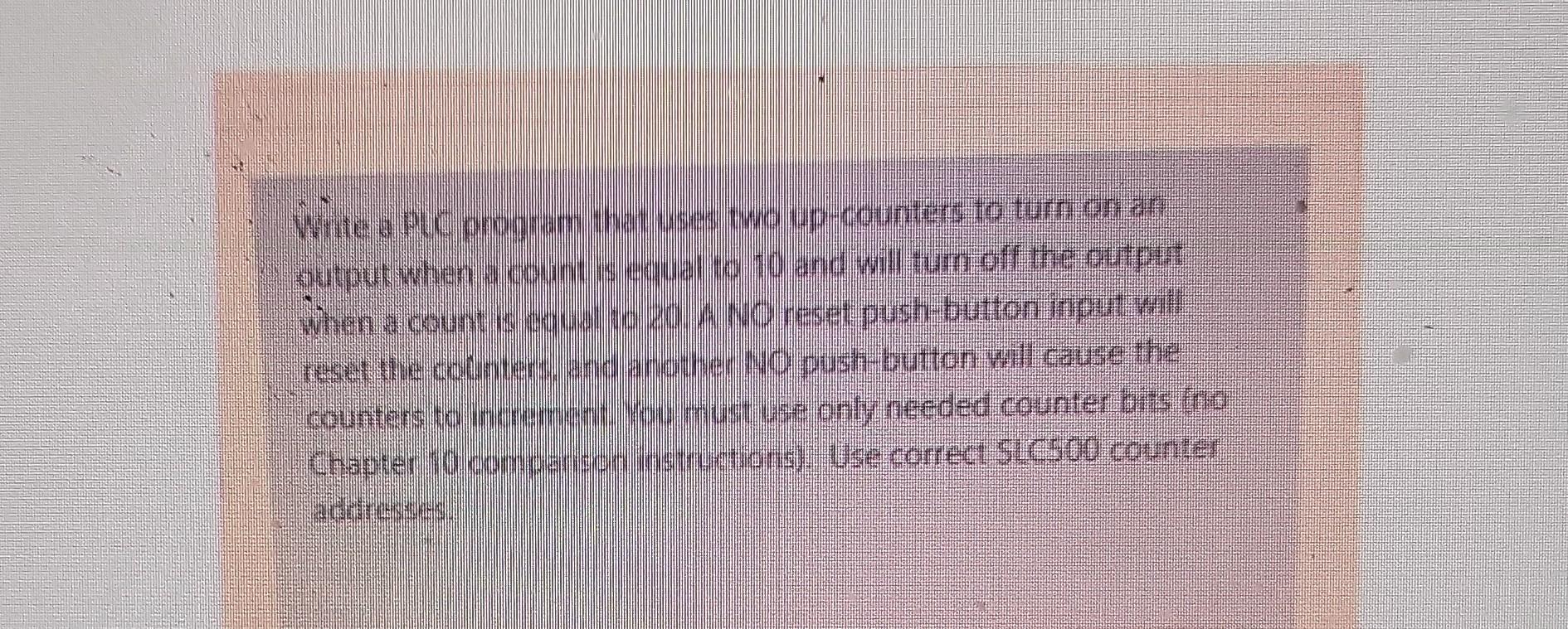 Solved Please use LogixPro and post it. | Chegg.com Solved Please use LogixPro and post it. | Chegg.com