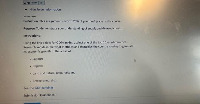 Hide Folder Information Instructions Evaluation: This | Chegg.com