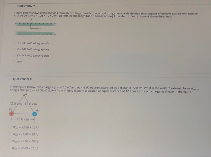 Solved QUESTION 7 Figure below shows cross sections through | Chegg.com
