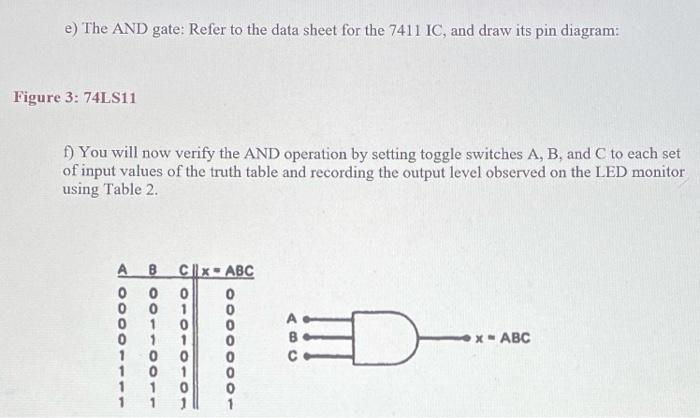 Solved OR Gate a) The OR gate: Refer to the data sheet for | Chegg.com