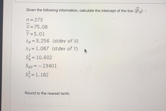 Solved Given the following information, calculate the | Chegg.com