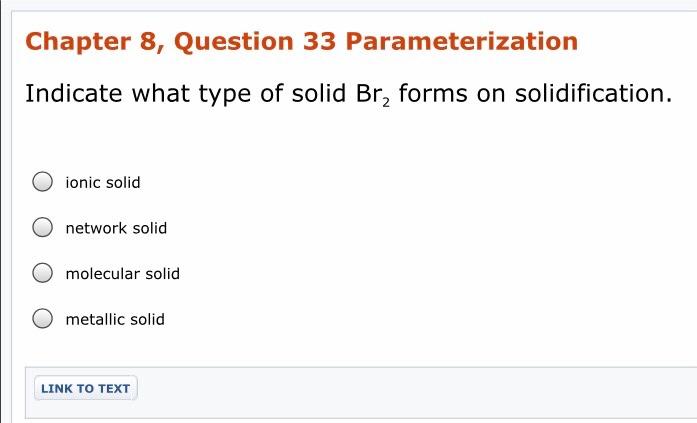 Solved Chapter 8, Question 33 Parameterization Indicate what | Chegg.com